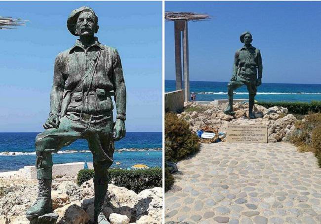 Γνωρίζεις πού βρίσκεται το συγκεκριμένο άγαλμα του Γρίβα;