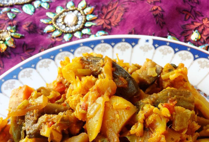Συνταγές της Πιτσίλλας #18: Mixed Vegetable Indian Subji