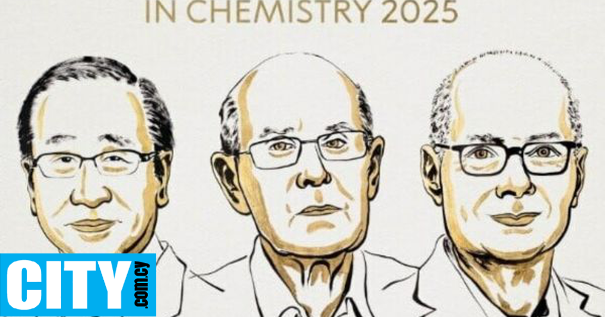 Νόμπελ Χημείας 2025: Βραβεύτηκαν τρεις επιστήμονες για την «ανάπτυξη ...